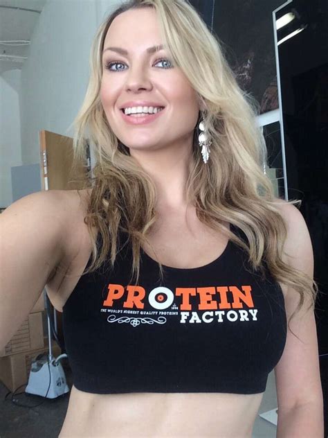 Playmate Irina Voronina Sportin Some Pf Gear Proteinfactory