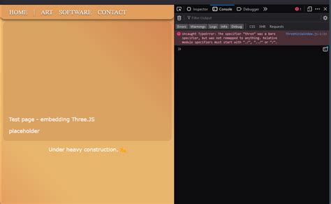 SOLVED Importmaps Broken On Firefox Which Now Supports Importmaps Questions Three Js Forum