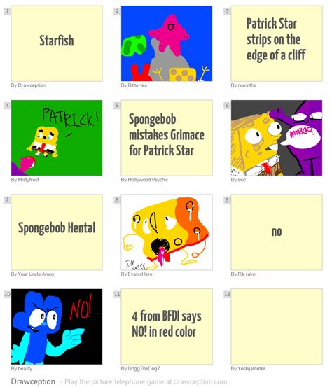 Starfish Drawception