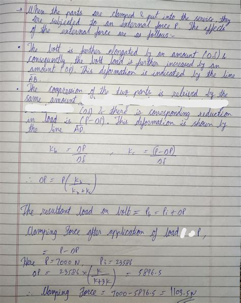 Solved For The Joint Shown In The Figure If The Stiffness Of The Course Hero