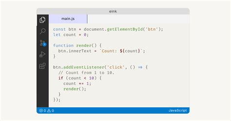 Eink By Henderjon Vs Code Themes