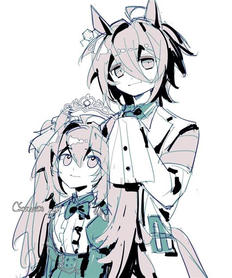 Agnes Tachyon And Daiwa Scarlet Umamusume Drawn By Cscarus Danbooru