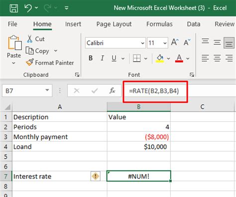 How To Fix NUM Errors In Microsoft Excel