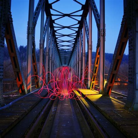 Premium Photo Bridge Over River