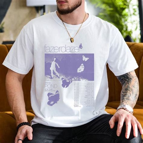 Art Fazerdaze Pond Stung North America Tour November 2024 Vuitino Merch