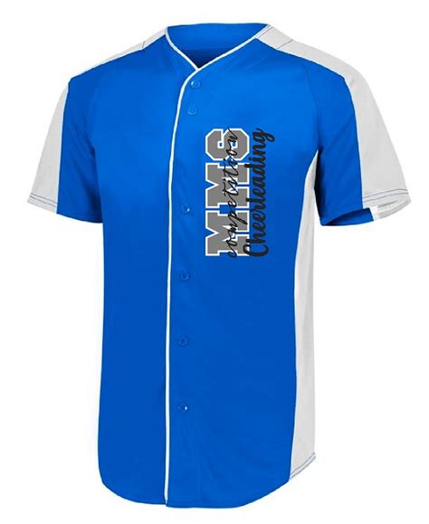Item 1655 Full Button Jersey Affordable Signs Unlimited