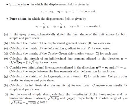 Solved Points Consider A Cube Of Material Aligned Chegg