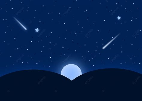 별이 빛나는 밤하늘 배경 푸른 하늘 배경 밤하늘 배경 하늘 배경 배경 일러스트 및 사진 무료 다운로드 Pngtree