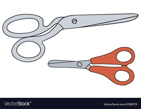 Scissors Royalty Free Vector Image VectorStock