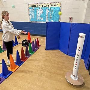 Karben The Impossible Shot Target Game With Rolling Wood