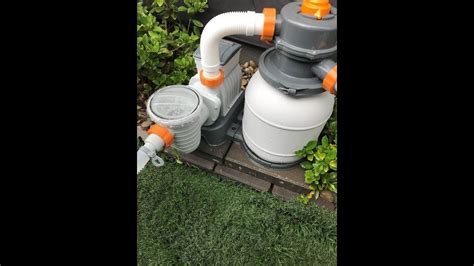 Bestway Sand Filter Flowclear Sand Filter Setup And Operation Part 3