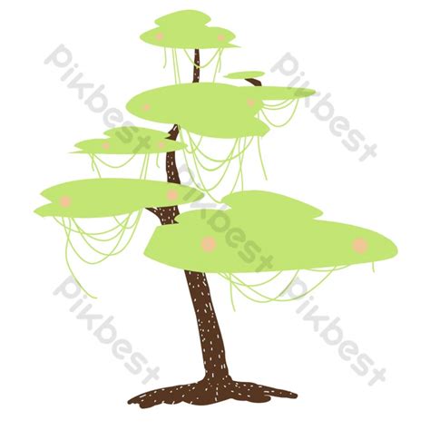 Cute Big Tree Tree Decoration Png Images Psd Free Download Pikbest