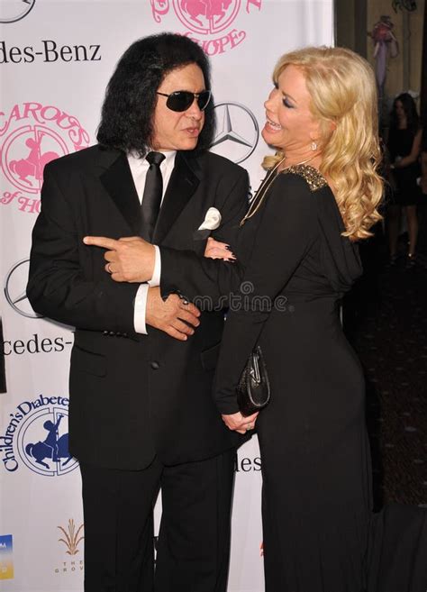 Gene Simmons And Shannon Tweed Editorial Photo Image Of Length Suit