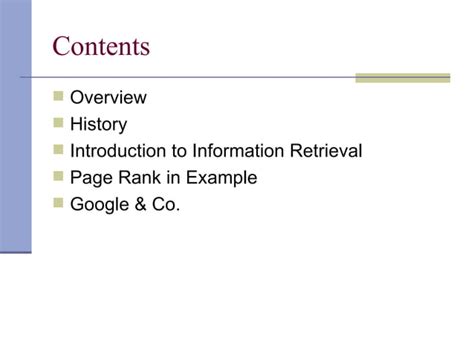 Introduction Into Search Engines And Information Retrieval Ppt