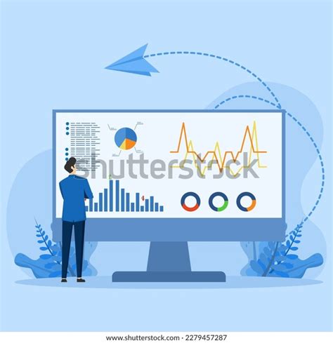 Software Concept System Data Monitoring Control Stock Vector Royalty