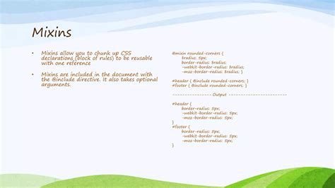 css preprocessor why and how ppt