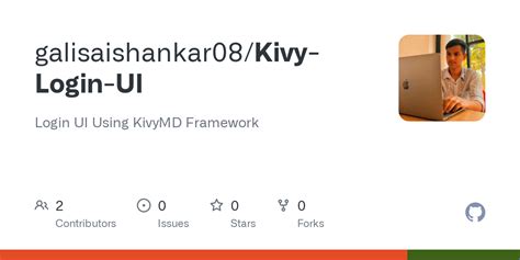 Github Galisaishankar08kivy Login Ui Login Ui Using Kivymd Framework