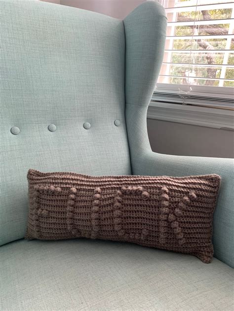 CROCHET PATTERN This Fucking Pillow Ribbed Variation Etsy
