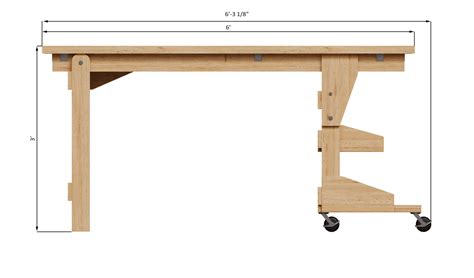 Diy Folding Workbench Plans Craftcamp™