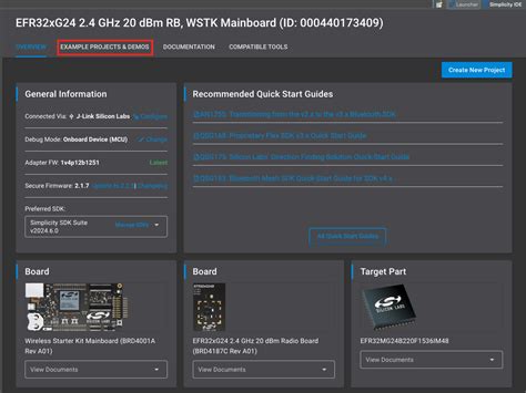 Matter Over Thread Quick Start Demo Quick Start Demo Silicon Labs Matter V231 Silicon Labs