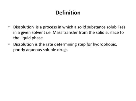 In Vitro Dissolution And Iviv Correlation Pptx