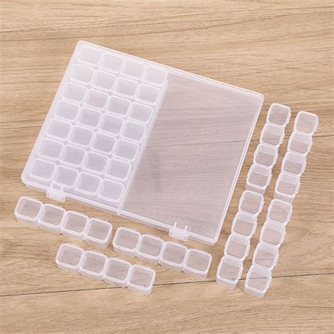 Jual Sekat Bisa Dilepas Kotak Penyimpanan Manik Manik Box Sekat Kecil Kotak 24 Sekat Kotak