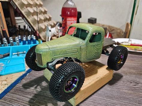 🪖 1 18th Scale Cr18 Trx4m Scx24 Power Wagon・ Stl File For 3d Printing・cults
