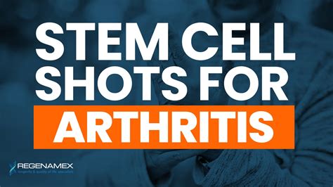 Stem Cell Shots For Arthritis Stem Cell Therapy