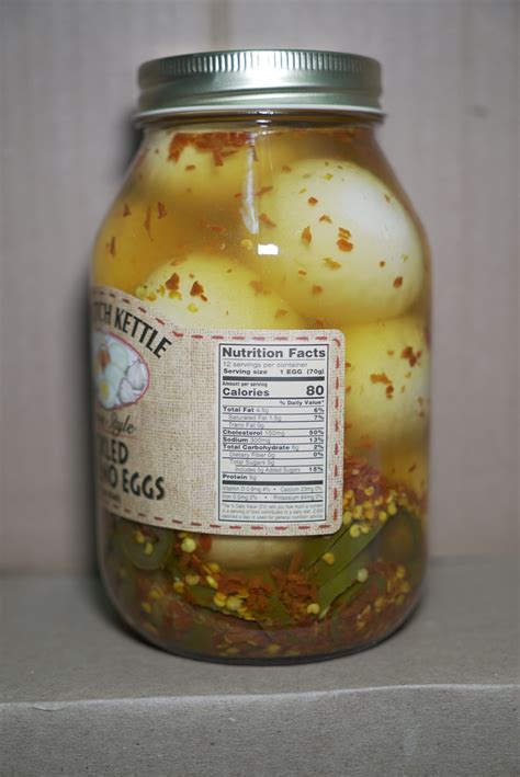 Pickled Jalapeno Eggs Amish Jam Jelly Honey House