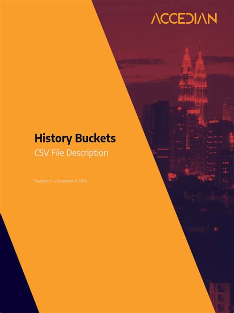 History Buckets Csv File Description Pdf
