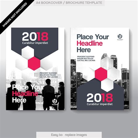 6 페이지 회사 매뉴얼 표지 이미지 Freepik에서 무료 다운로드