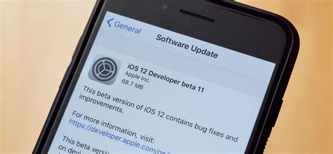 Apples Ios 12 Developer Beta 11 Released For Iphone