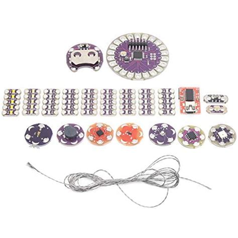 Lilypad Kit Wearable Electronic Led And Sensor Kit Temperature Sensor