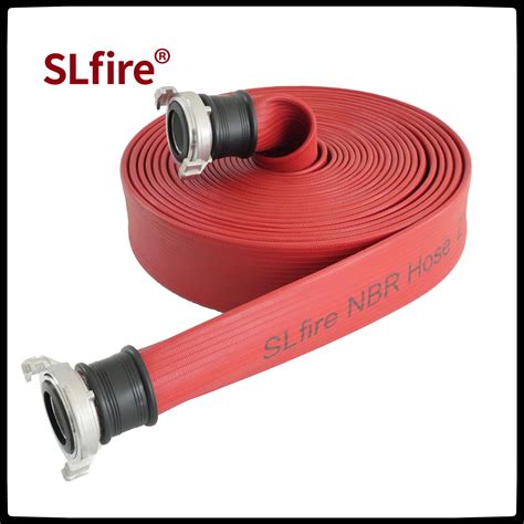 Nbr Rubber Hose 15 2 25 3 4 Inch Firefighting Pipe Fire Hose And