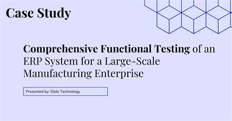 Stelo Technology Llc On Linkedin Manufacturing Functionaltesting