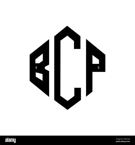 Bcp Letter Logo Design With Polygon Shape Bcp Polygon And Cube Shape Logo Design Bcp Hexagon