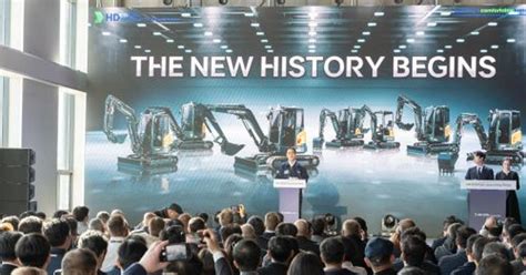 Hd현대건설기계 연 최대 매출 4兆 눈앞그룹 핵심 자리잡는다