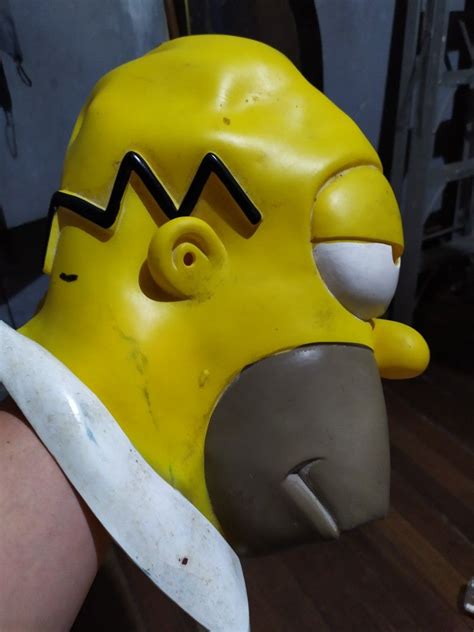 The Simpsons Homer Simpson Mask Hobbies And Toys Toys And Games On Carousell