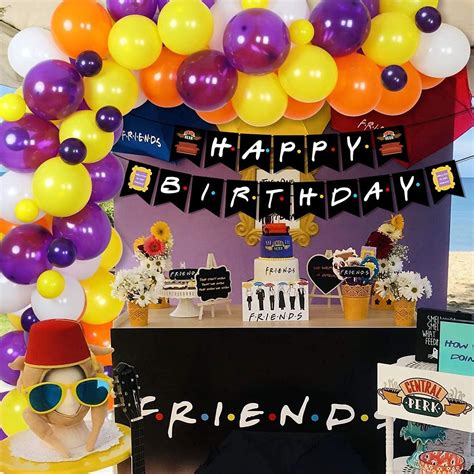Friends Tv Show Birthday Party Decoration Friends Themed Birthday