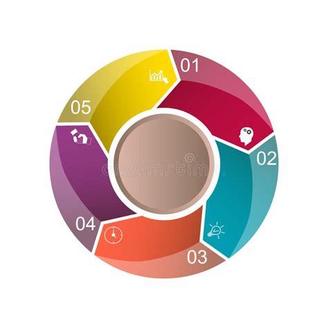Business Data Visualization Infographics Scheme Of The Process Of