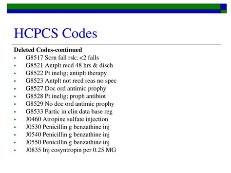 PPT CPT HCPCS PowerPoint Presentation Free Download ID
