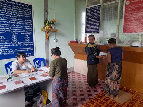 သရက်ချောင်းမြို့နယ်၌ ၂၀၂၃ခုနှစ်တွင် မိုးစပါးစိုက်ပျိုးသောကျေးရွာ ၂၇ ရွာရှိတောင်သူများအား ချေးင