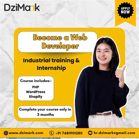 dzimark on linkedin training opportunity industrialtraining liveproject developer career…