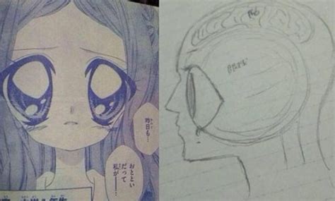 Anime Girl Head Structure