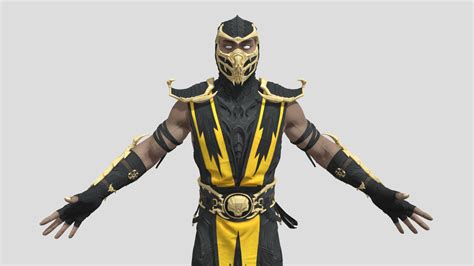 Mk11 Scorpion Unbound Rage Download Free 3d Model By Bloodrain Bloodrain121 81fa530