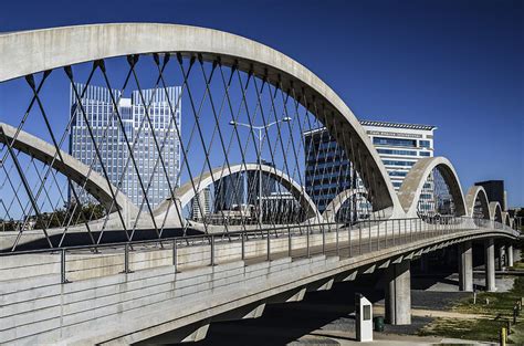 West 7th Street Bridge Architecture In Fort Worth