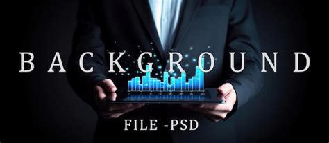 Businessman Holding Icon Big Data Screen Business Analysis And Economic