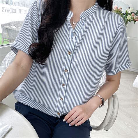 퀸잇 루시다 네버 스트라이프 린넨 셔츠