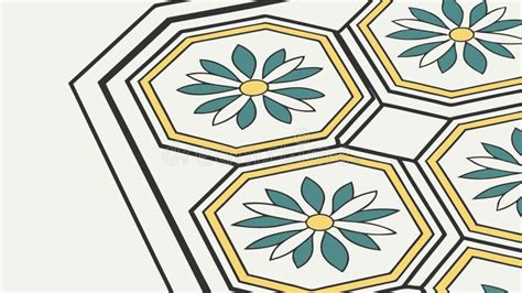 Geometric Tile Pattern Decorative Design For Backgrounds And Surfaces Vector Design Generative