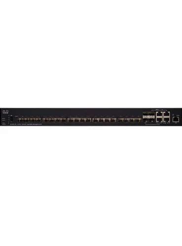 Cisco Sx X Port Gbase T Stackable Managed Switch LAN Capable Black At Rs In